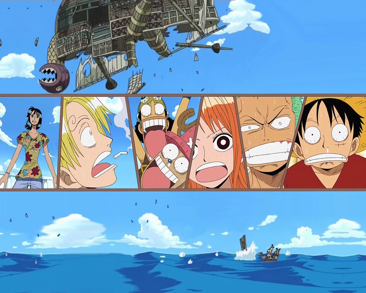 One Piece Adventure: Luffy and Crew in Action!