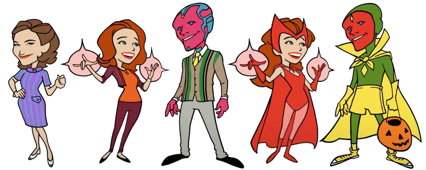 Download Wanda Maximoff Scarlet Witch Vision (Marvel Comics) TV Show ...