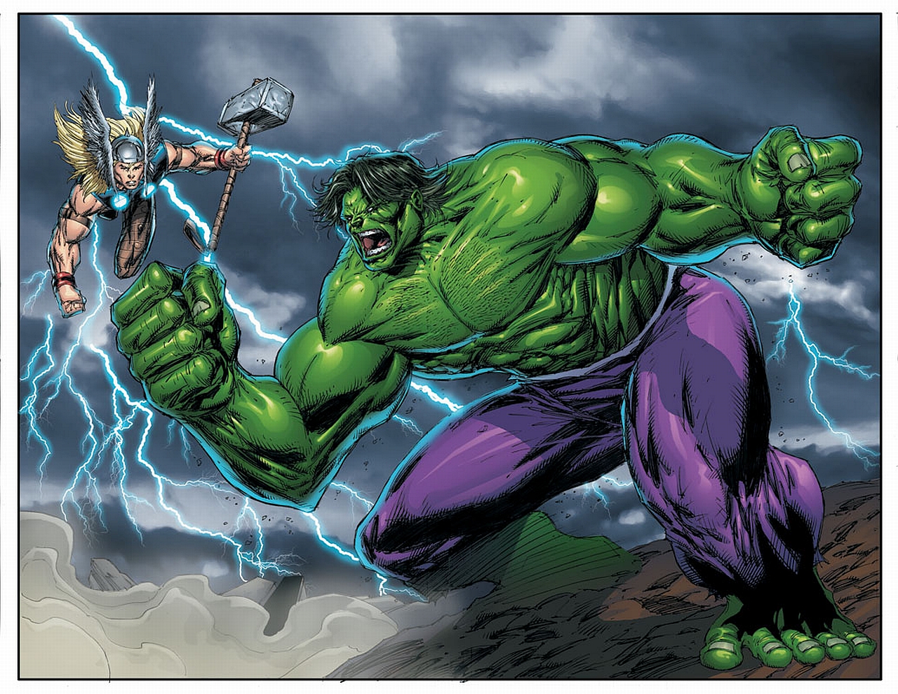 Thor vs. Hulk: Clash of the Comic Titans!