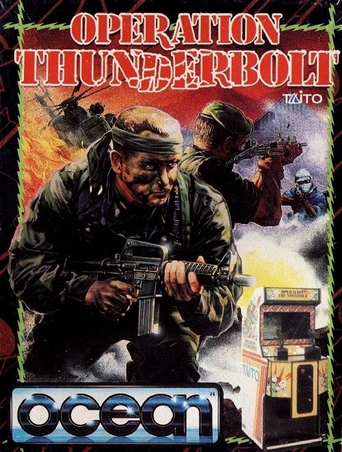 Operation Thunderbolt Video Game Box Art - ID: 48047 - Image Abyss