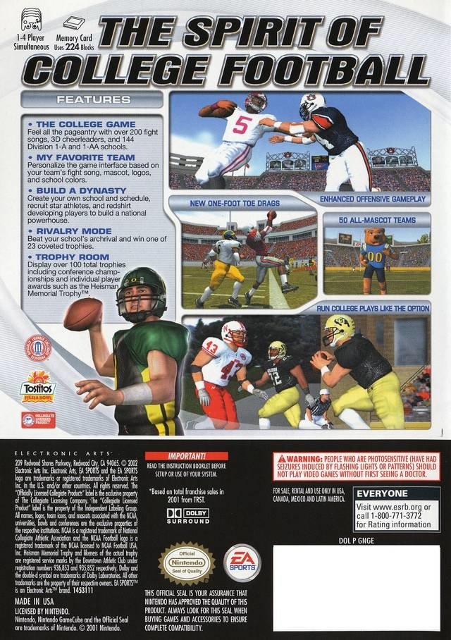 NCAA Football 2003 - Desktop Wallpapers, Phone Wallpaper, PFP, Gifs ...