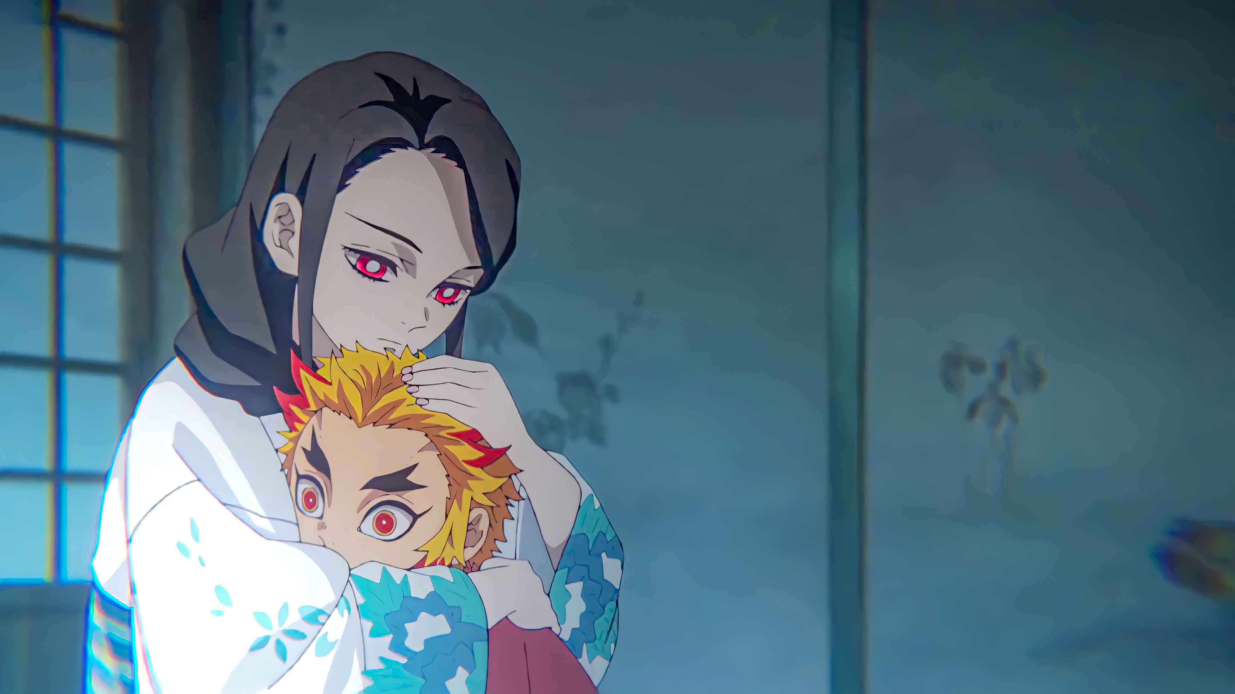 Download Kyojuro Rengoku Anime Demon Slayer: Kimetsu No Yaiba Image