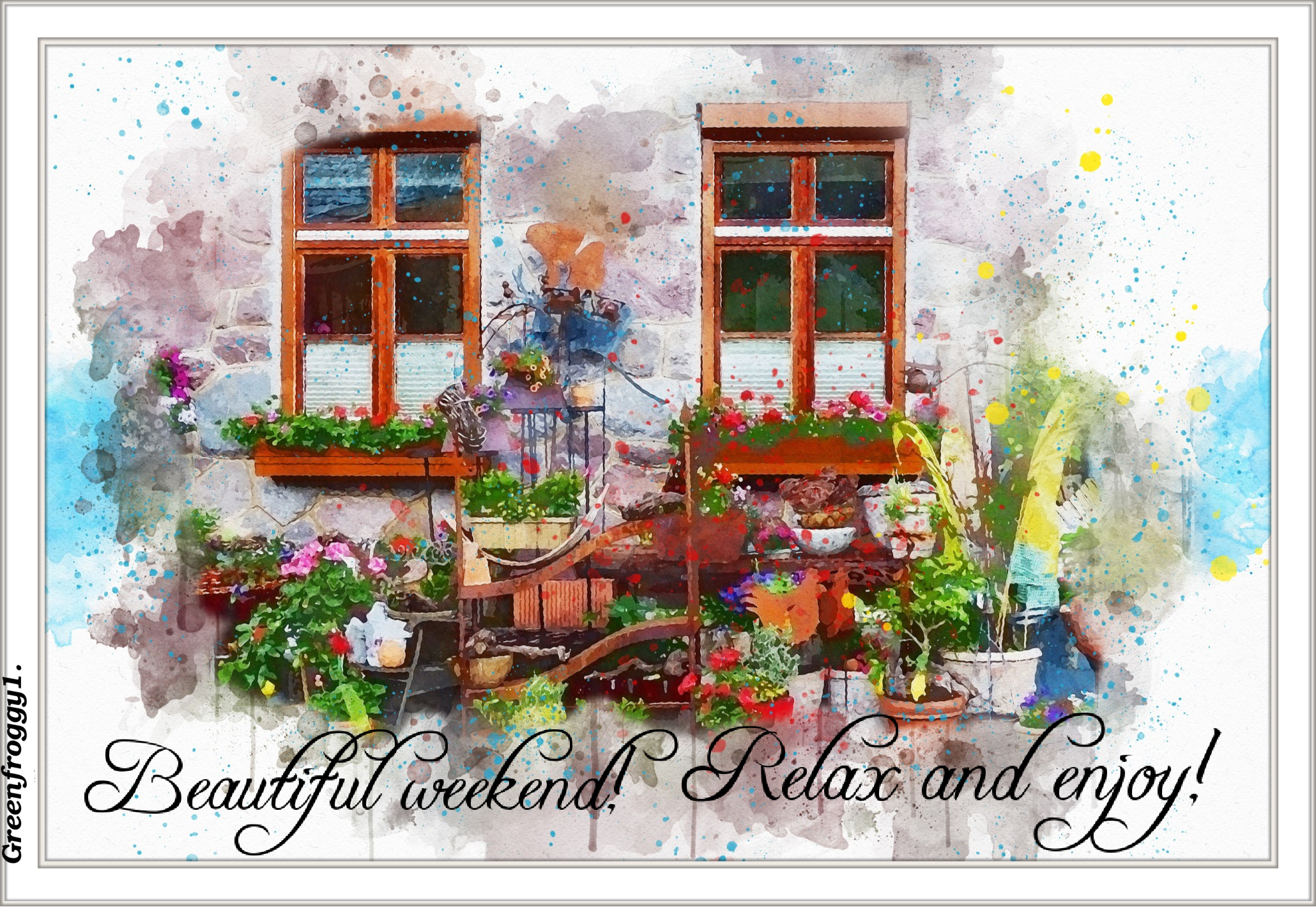 BEAUTIFUL WEEKEND by GREENFROGGY1