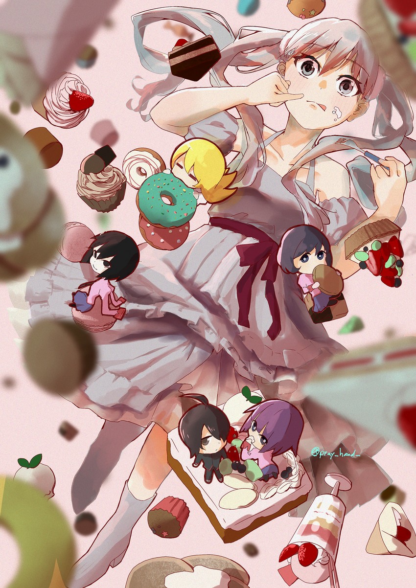 Download Ougi Oshino Tsubasa Hanekawa Koyomi Araragi Shinobu Oshino ...