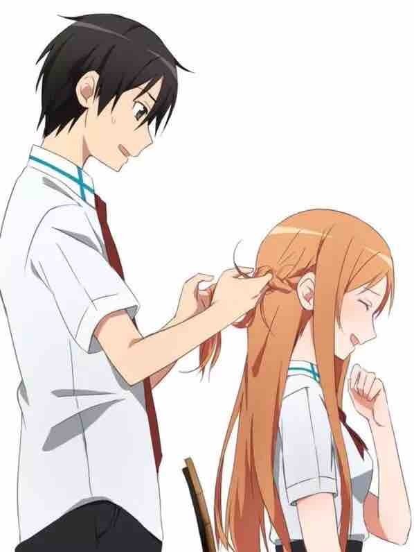 Asuna and Kirito: A Heartwarming Moment in Sword Art Online