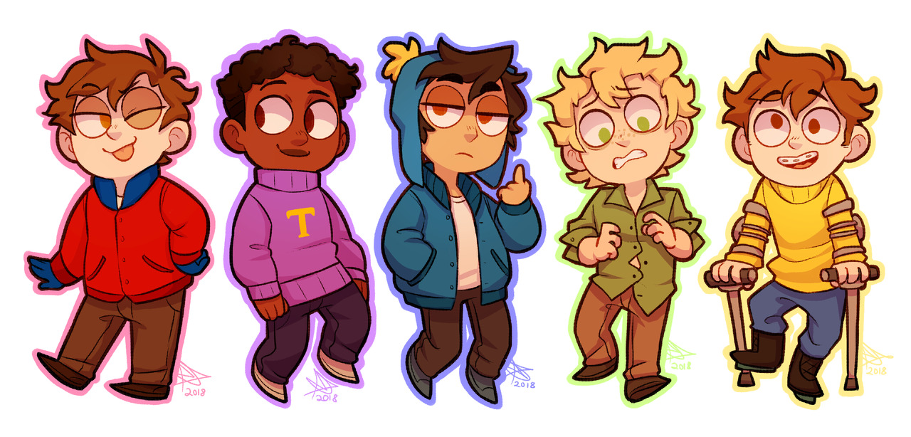 Download Jimmy Valmer Tweek Tweak Craig Tucker Tolkien Black Clyde ...