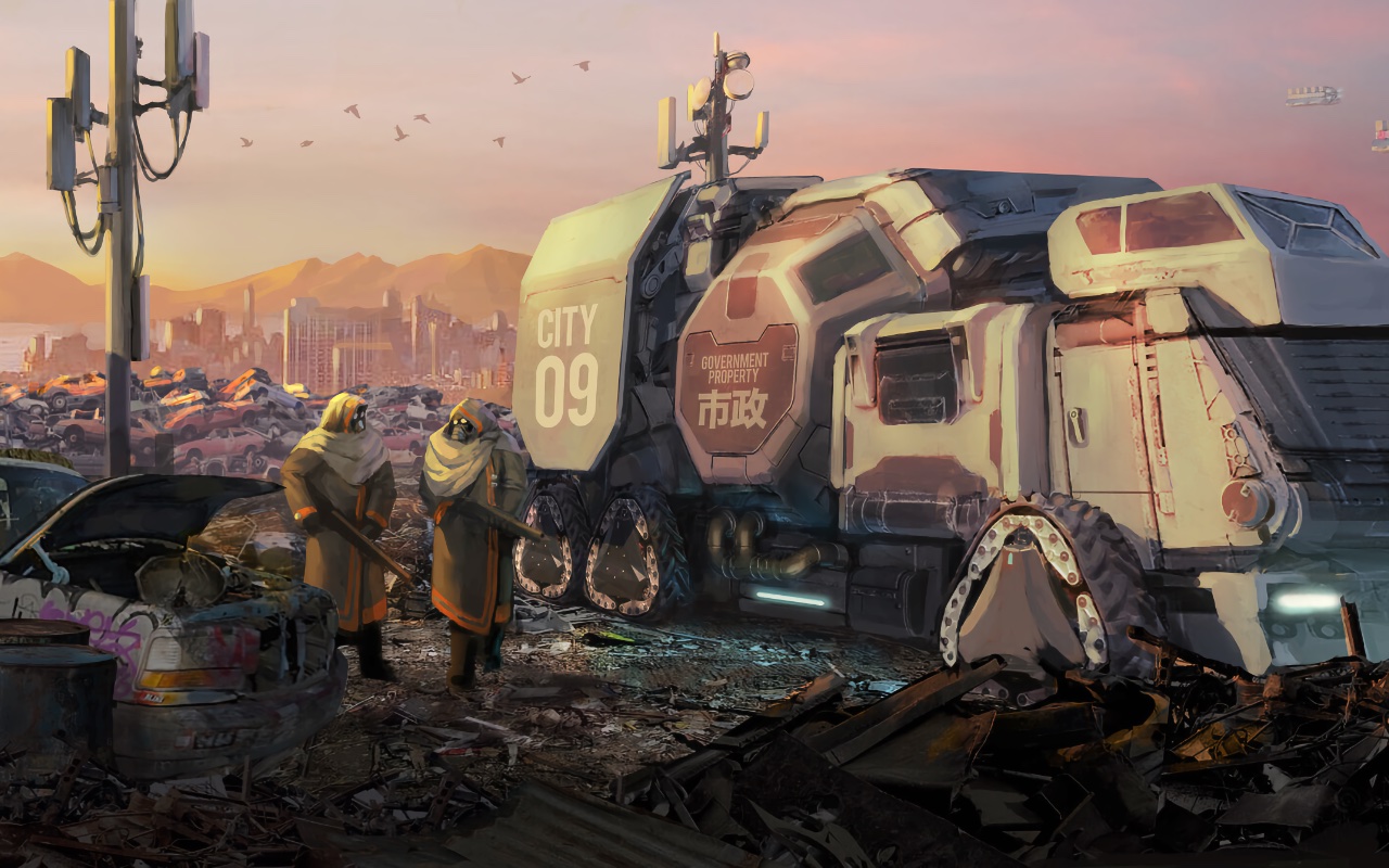 Download Sci Fi Post Apocalyptic Image