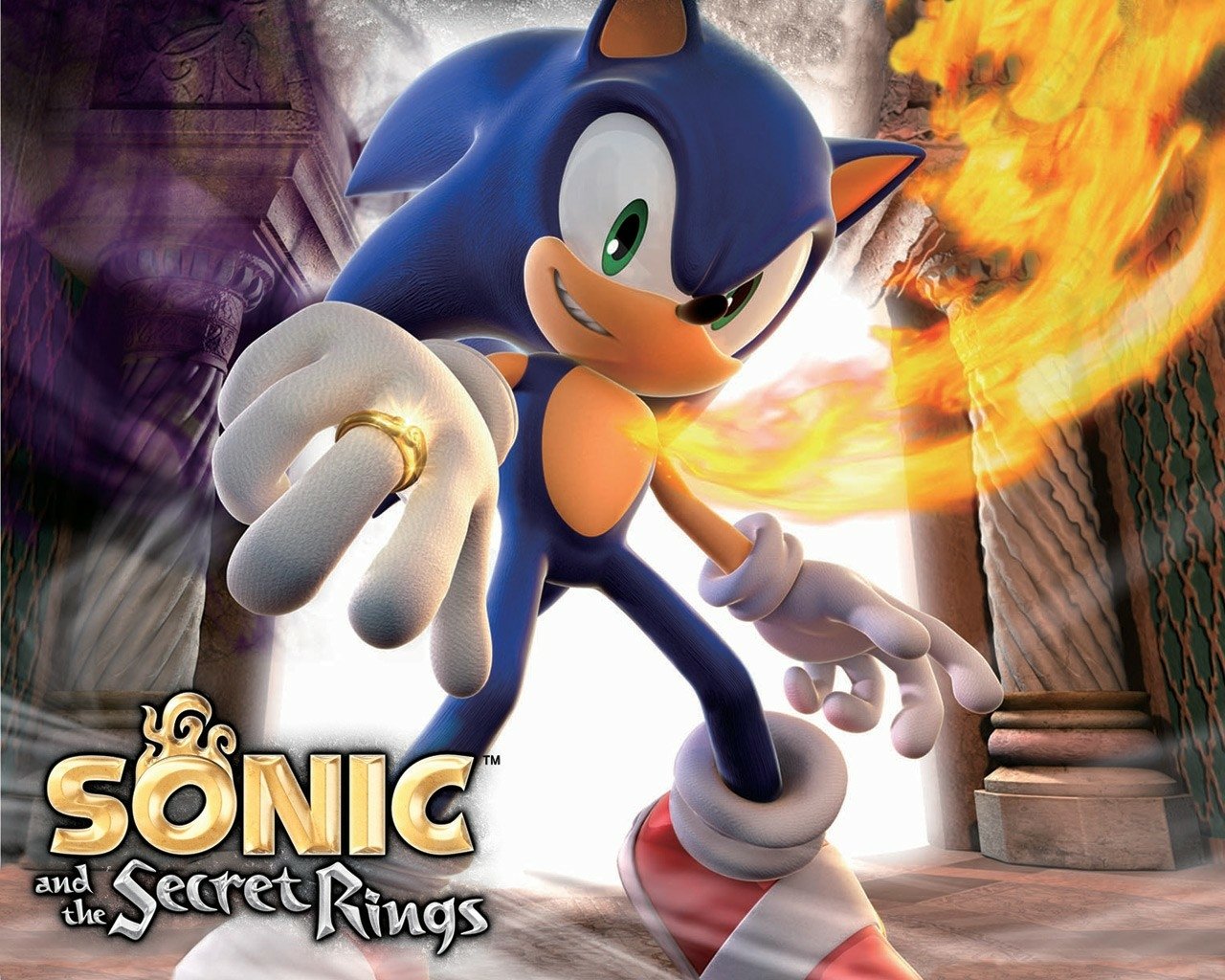 Sonic the Hedgehog in Sonic and the Secret Rings
