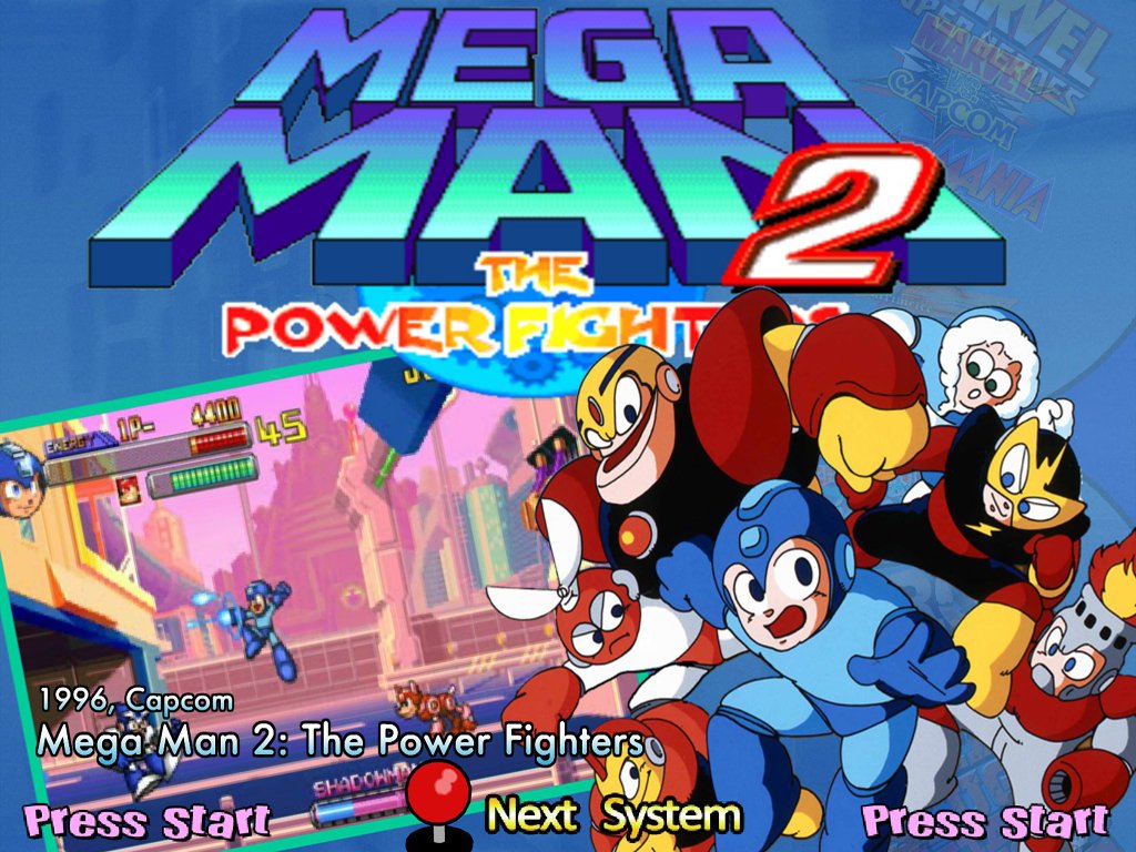 Mega Man 2: The Power Fighters Video Game Box Art - ID: 49063 - Image Abyss