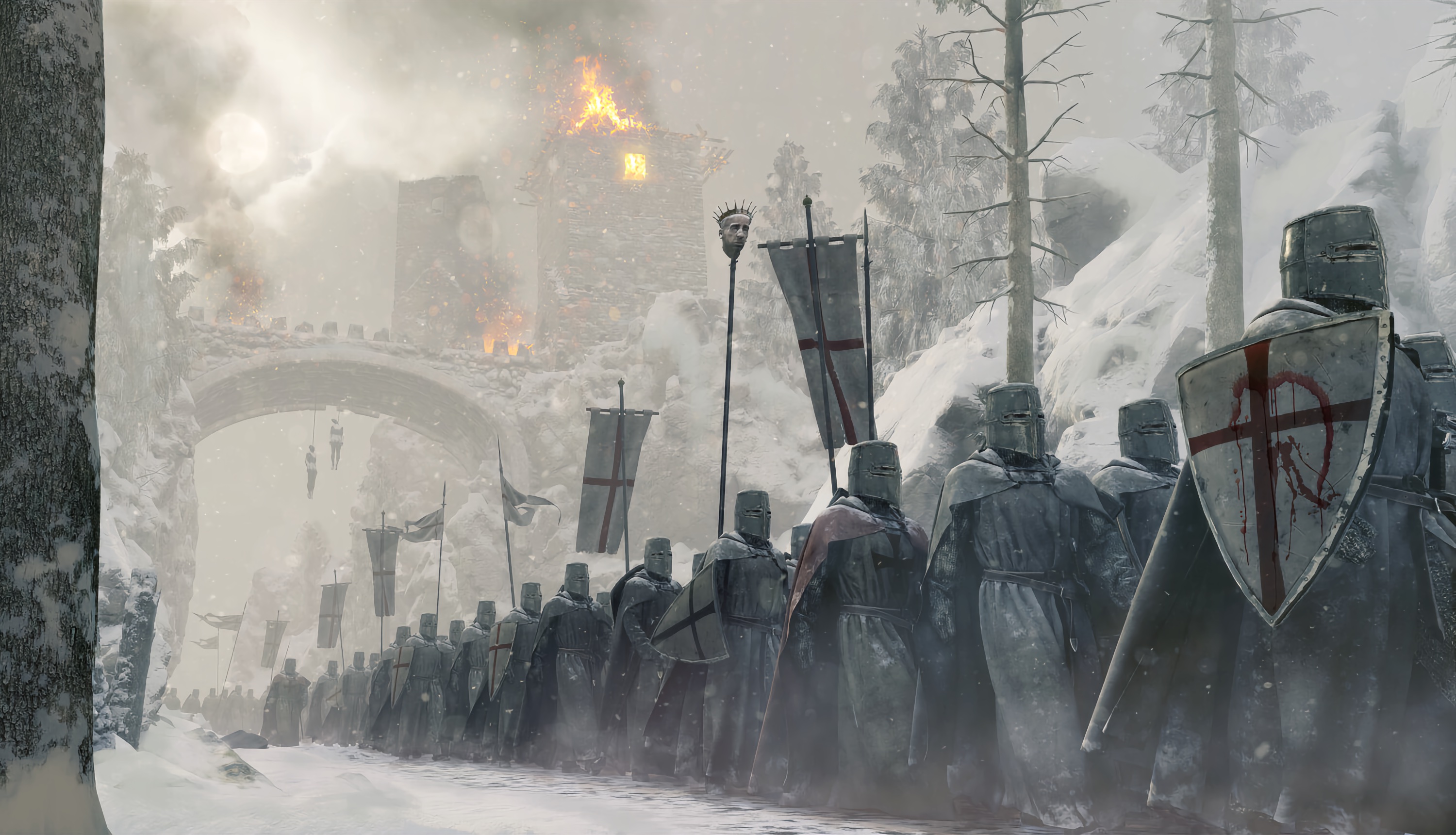 March of the Frostbound Knights