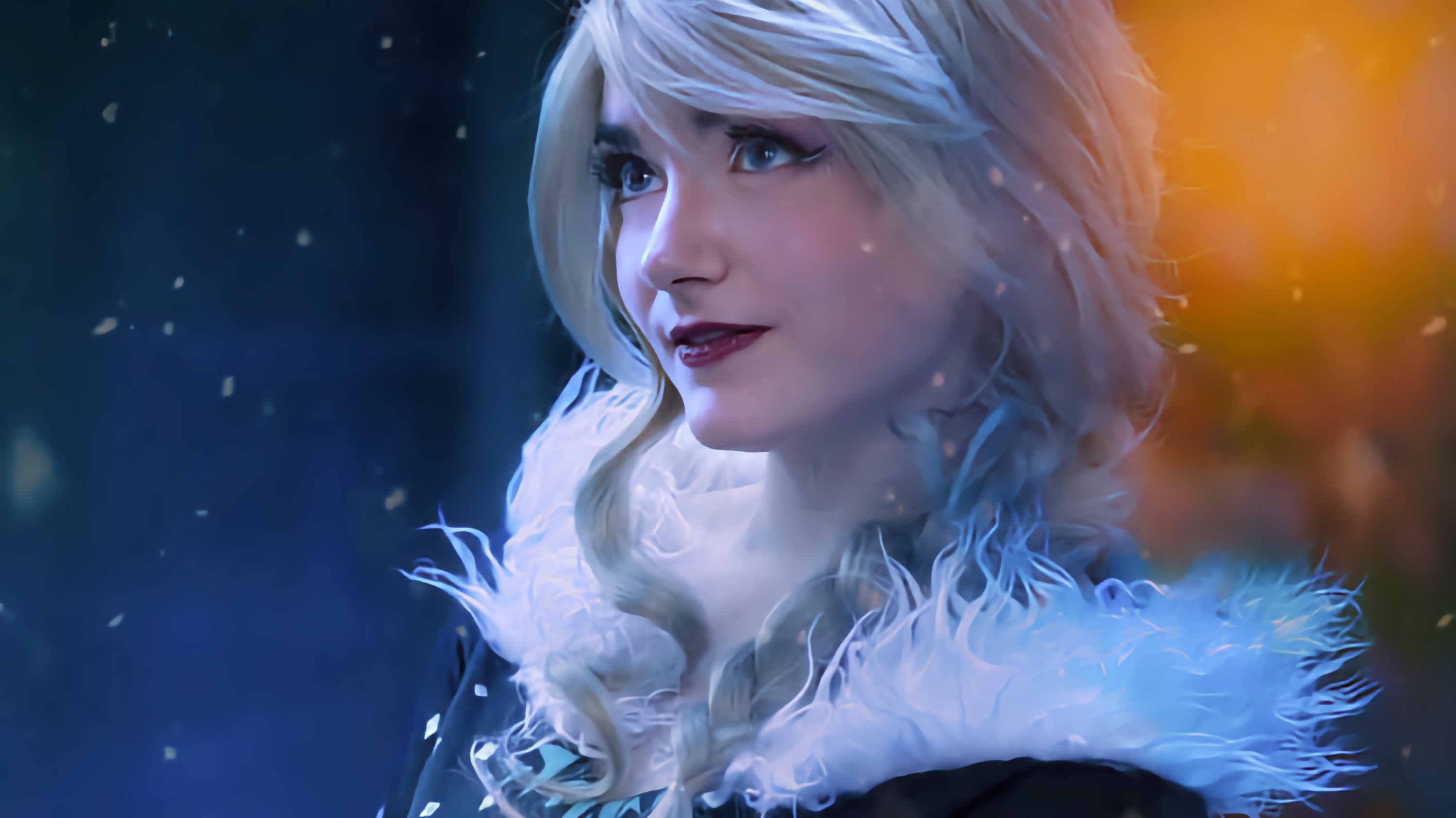 Download Elsa (Frozen) Woman Cosplay Image