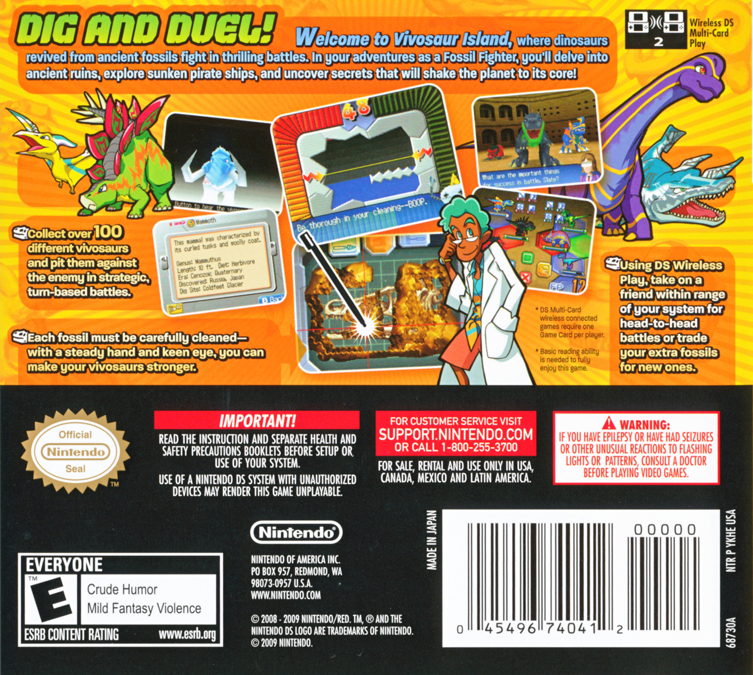 Download Video Game Fossil Fighters Image