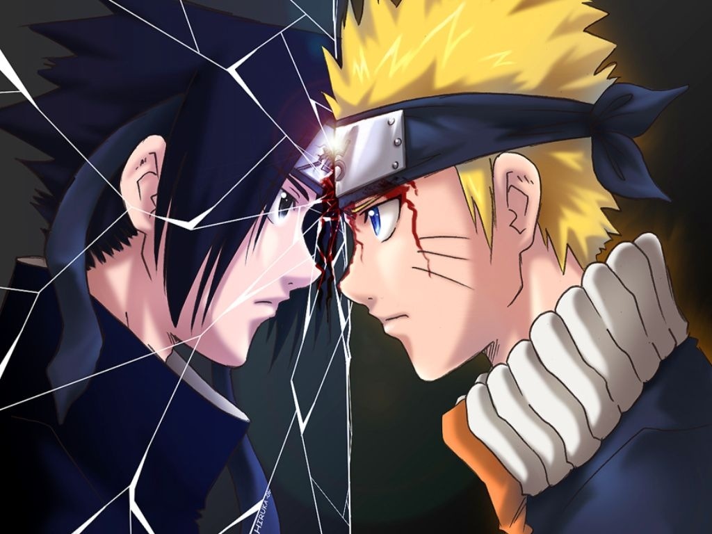 Epic Confrontation in Naruto: Sasuke vs. Naruto