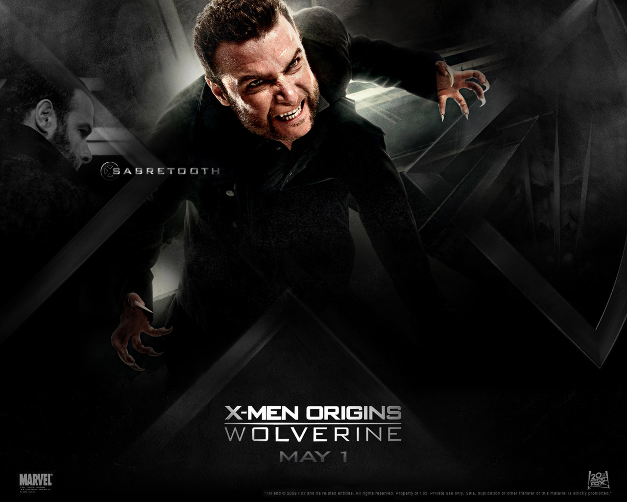 Download Sabertooth X-Men Movie X-Men Origins: Wolverine Image