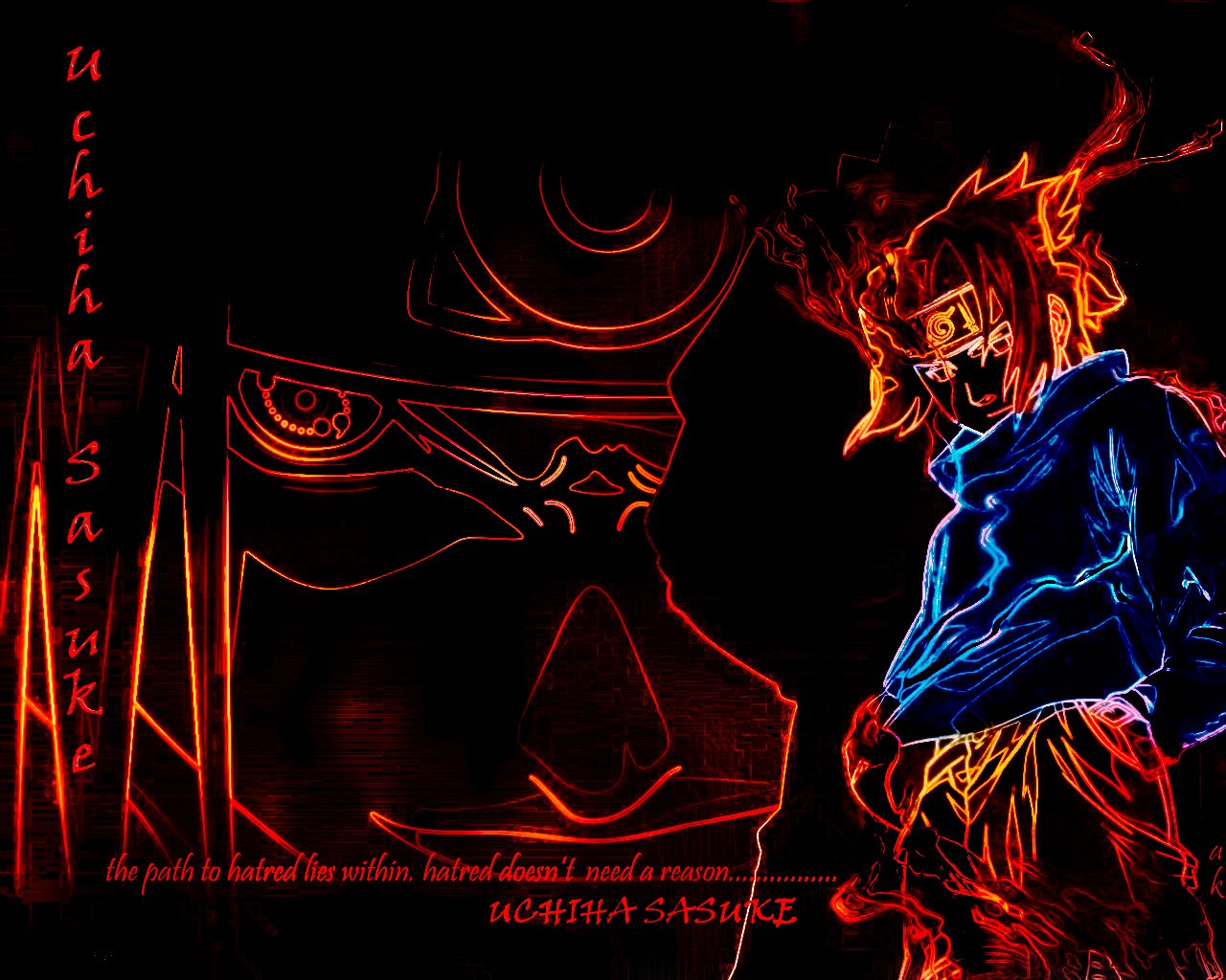 Uchiha Sasuke Flames by anirudhkatiyar123 - Image Abyss