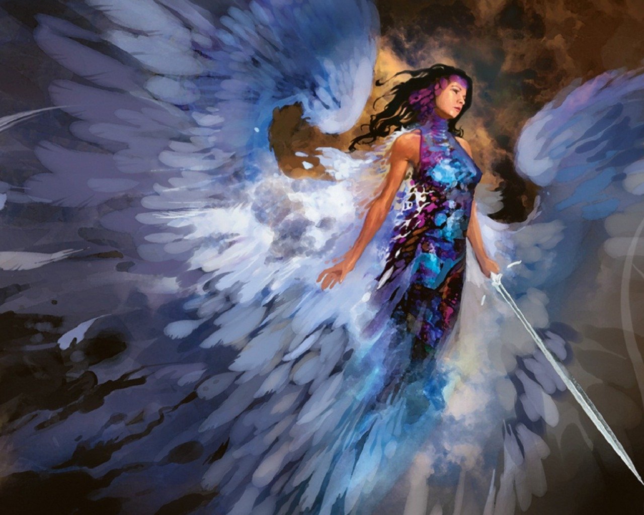 Celestial Warrior: Magic's Man-Made Angelic Protector