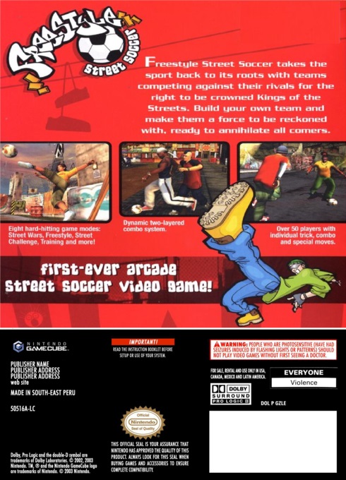 Download Video Game Freestyle Street Soccer Image