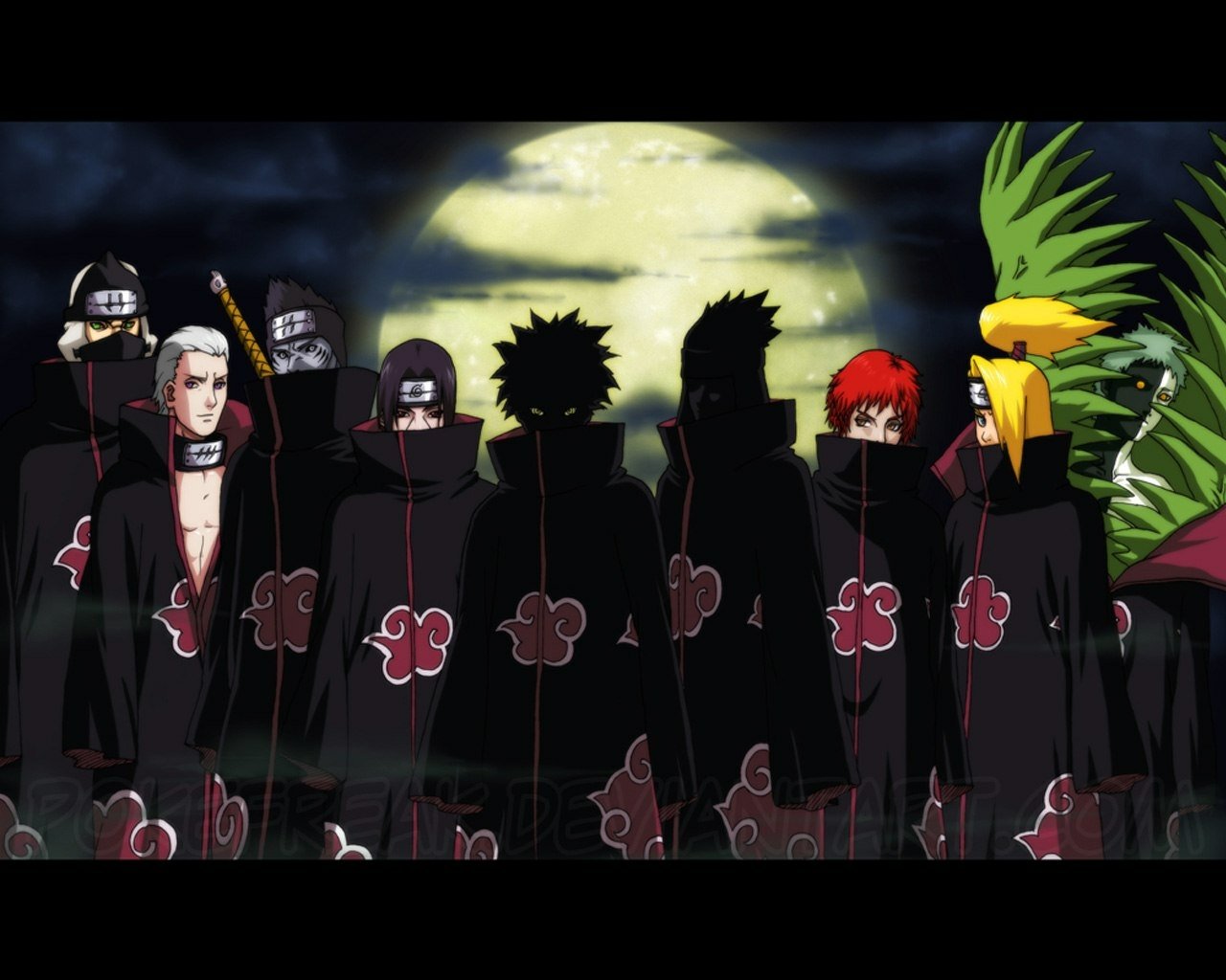 Nightfall with the Akatsuki: A Naruto Anime Gathering