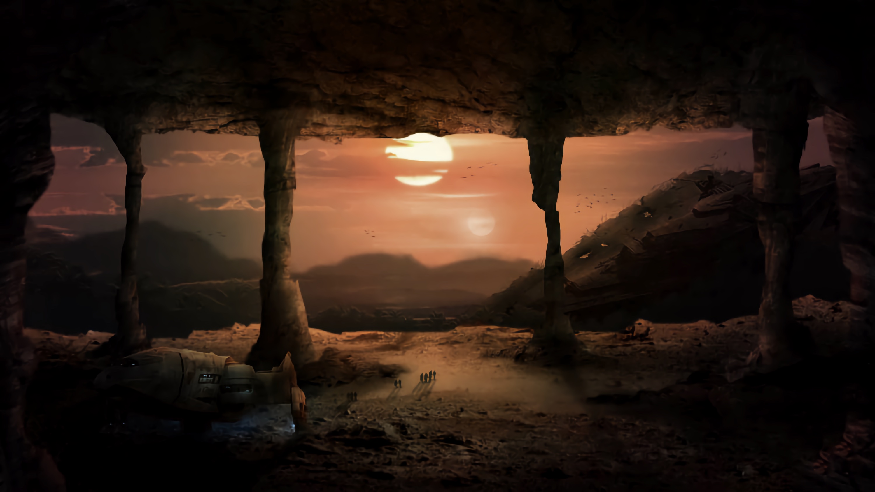 Download Fantasy Sunset Image