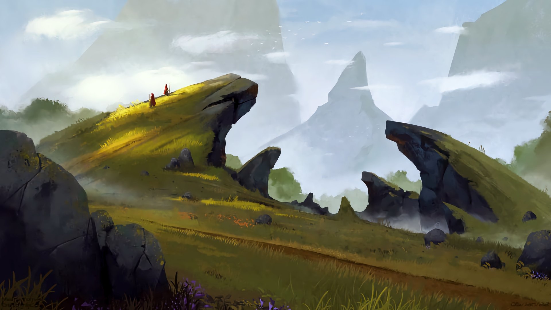 Download Fantasy Landscape Fantasy Landscape Image