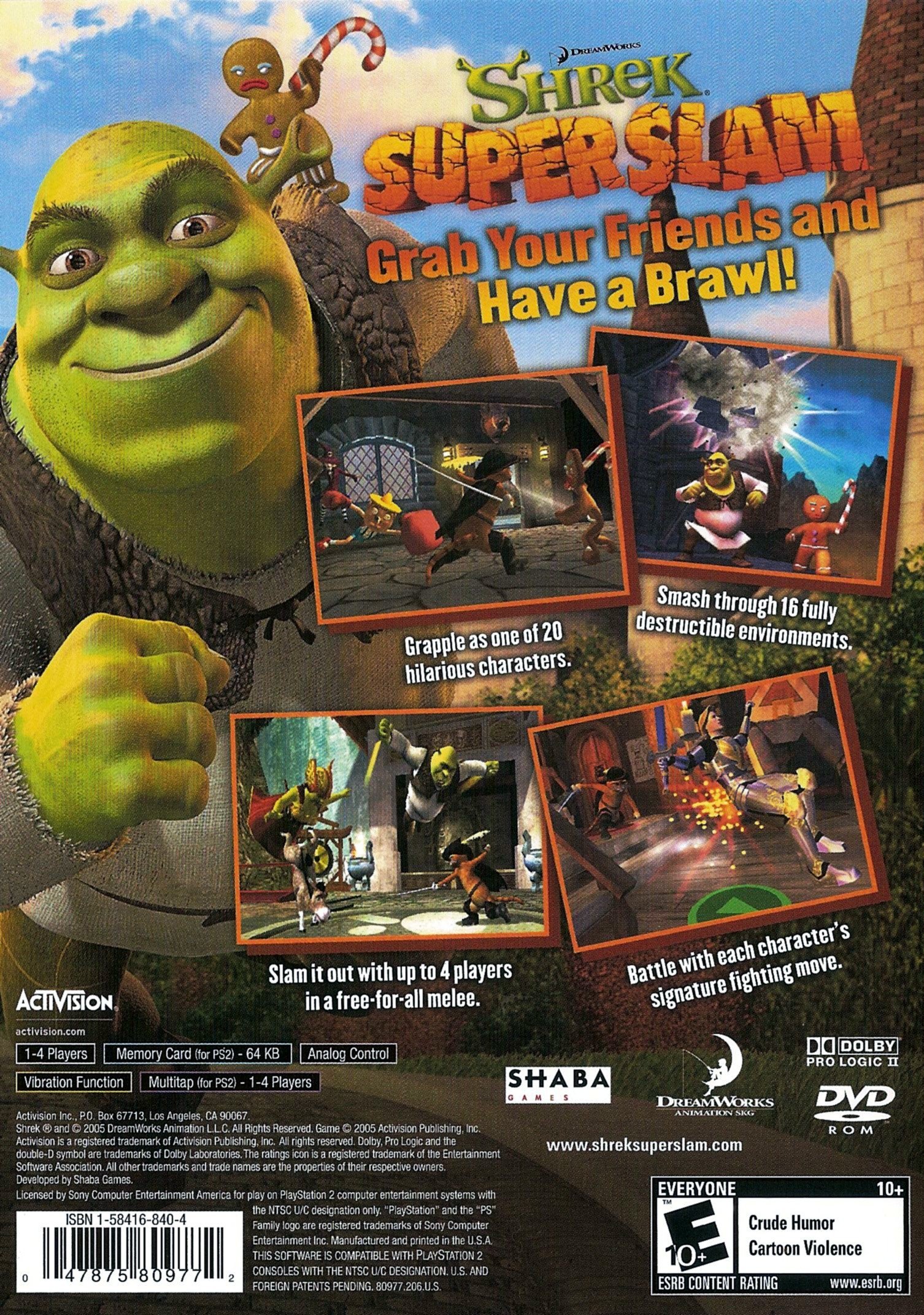 Download Video Game Shrek SuperSlam Image