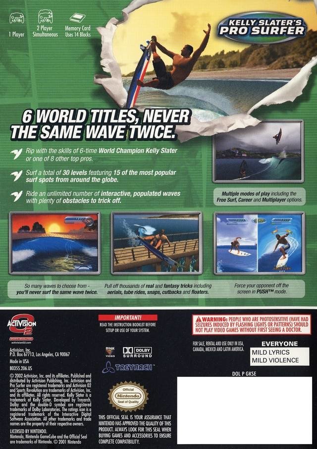 Kelly Slater's Pro Surfer - Desktop Wallpapers, Phone Wallpaper, PFP ...