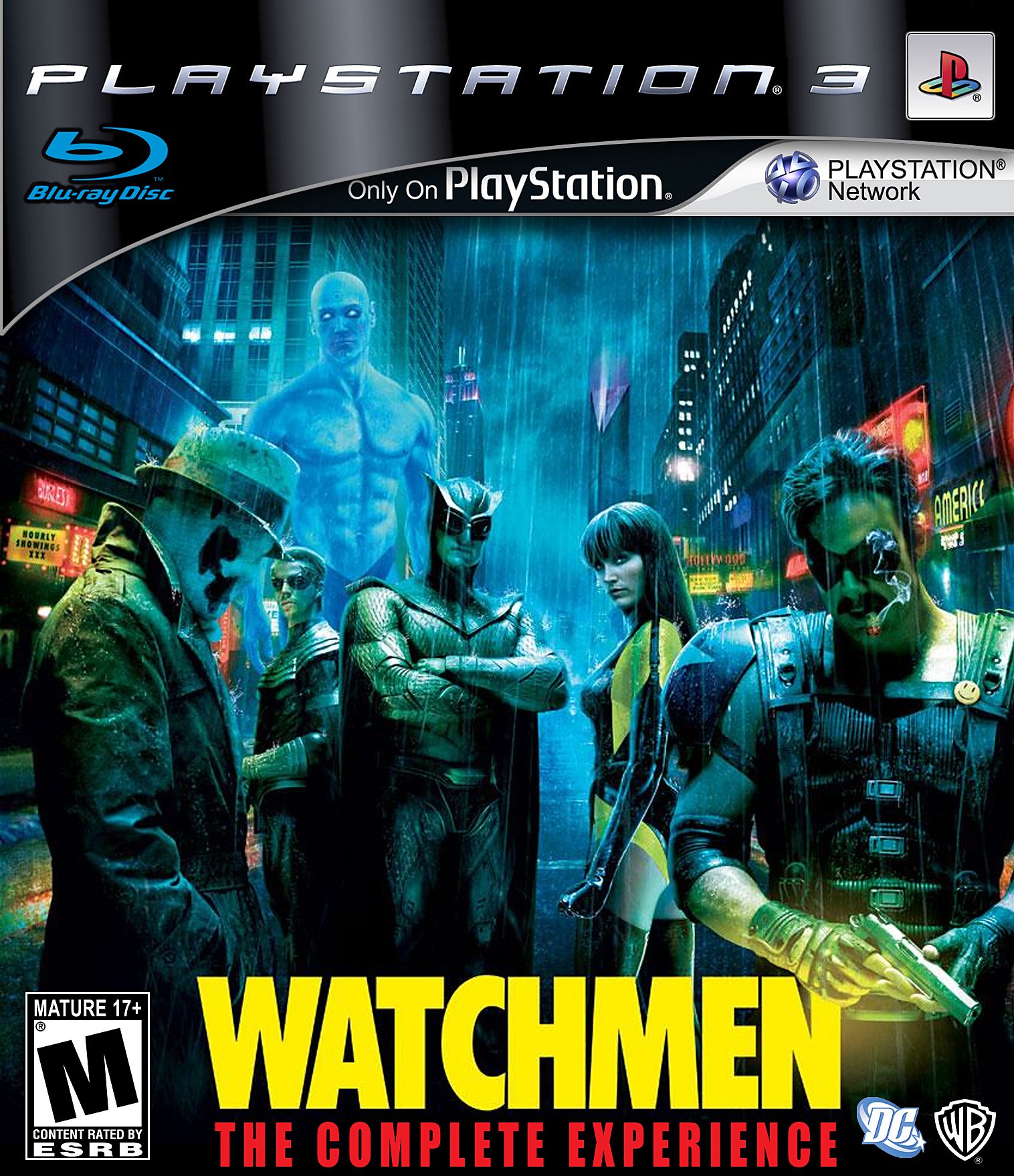 Watchmen: The End Is Nigh Video Game Box Art - ID: 50061 - Image Abyss