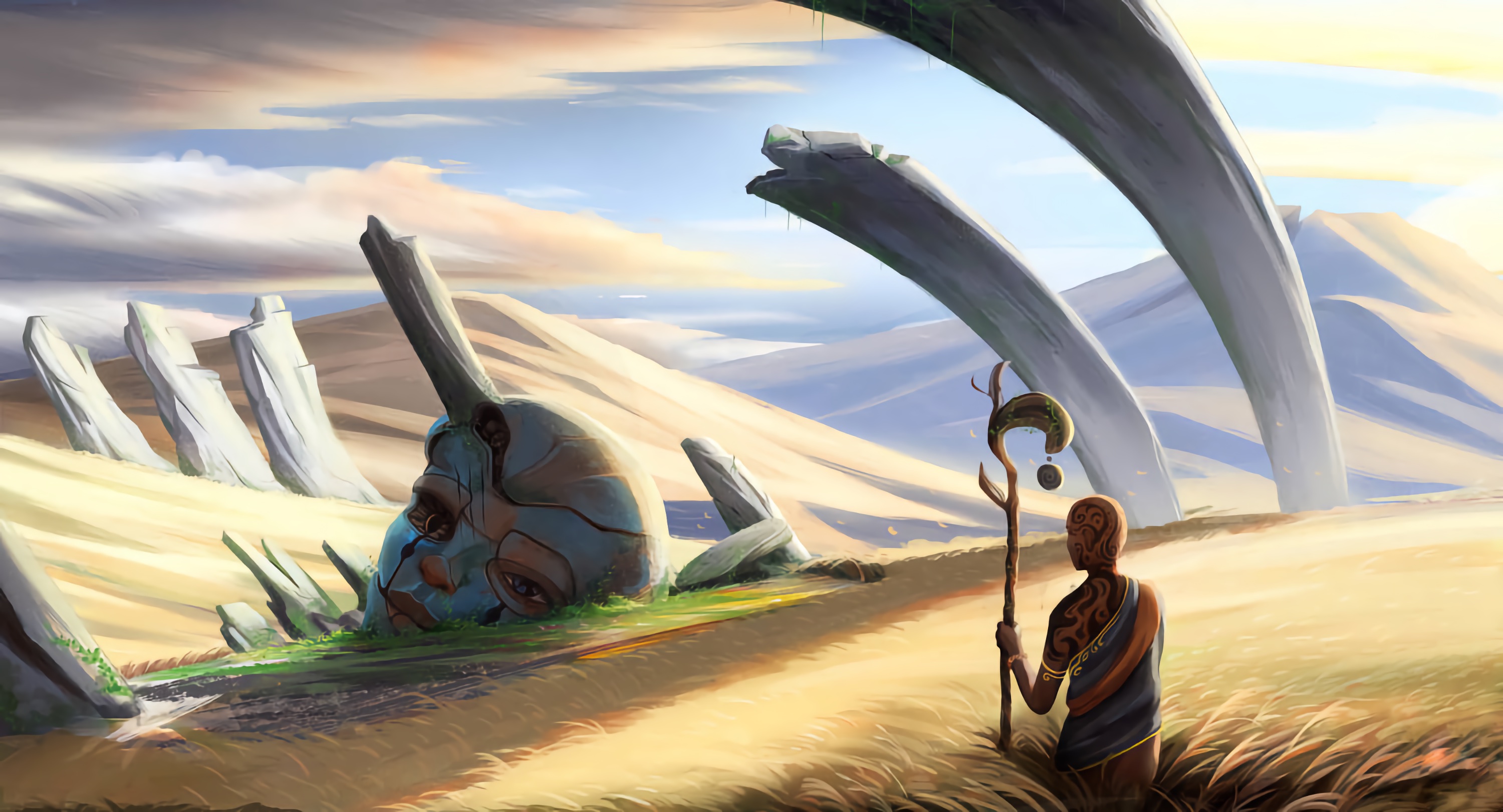 Download Fantasy Statue Image