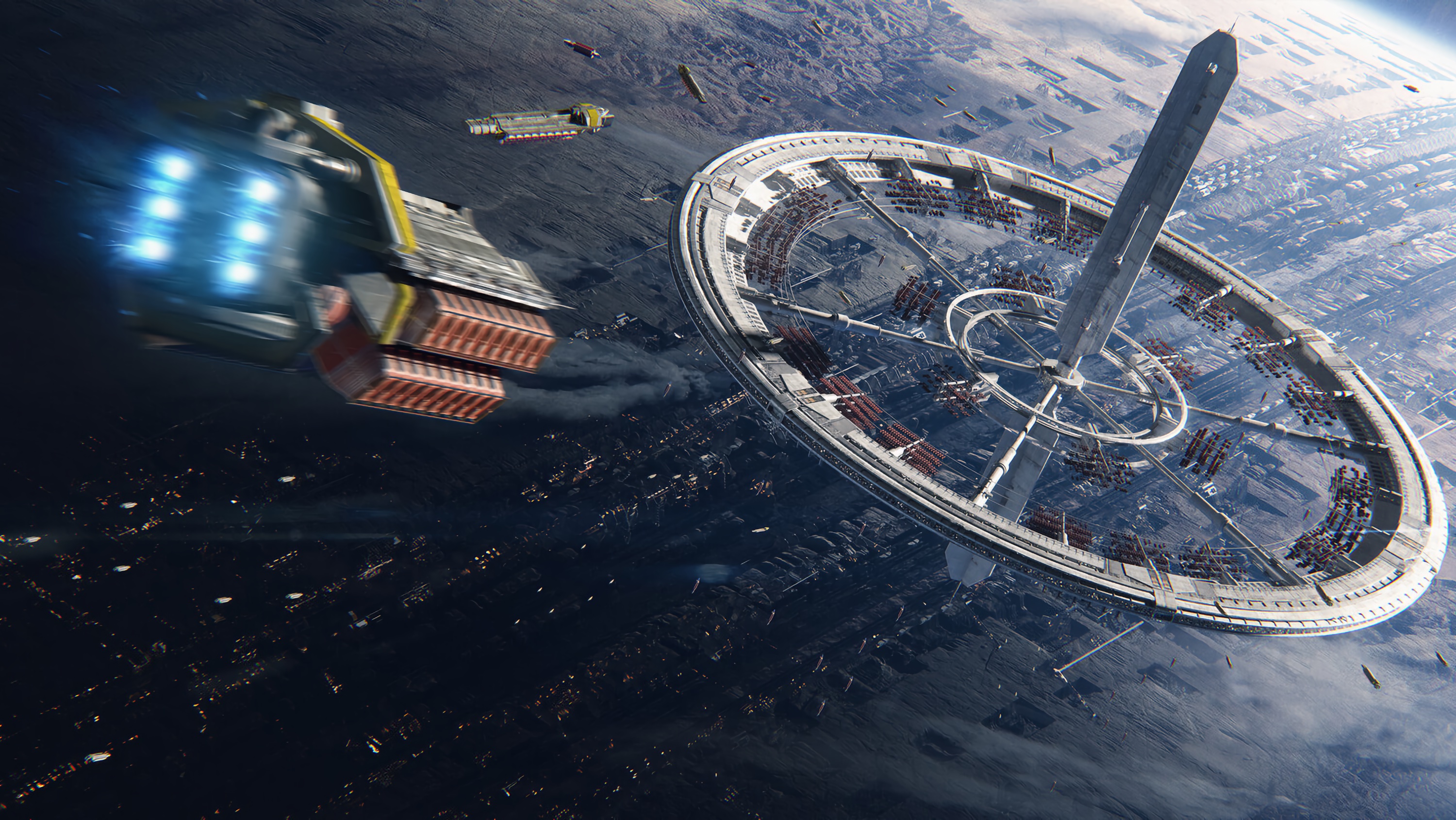Download Sci Fi Space Station Image