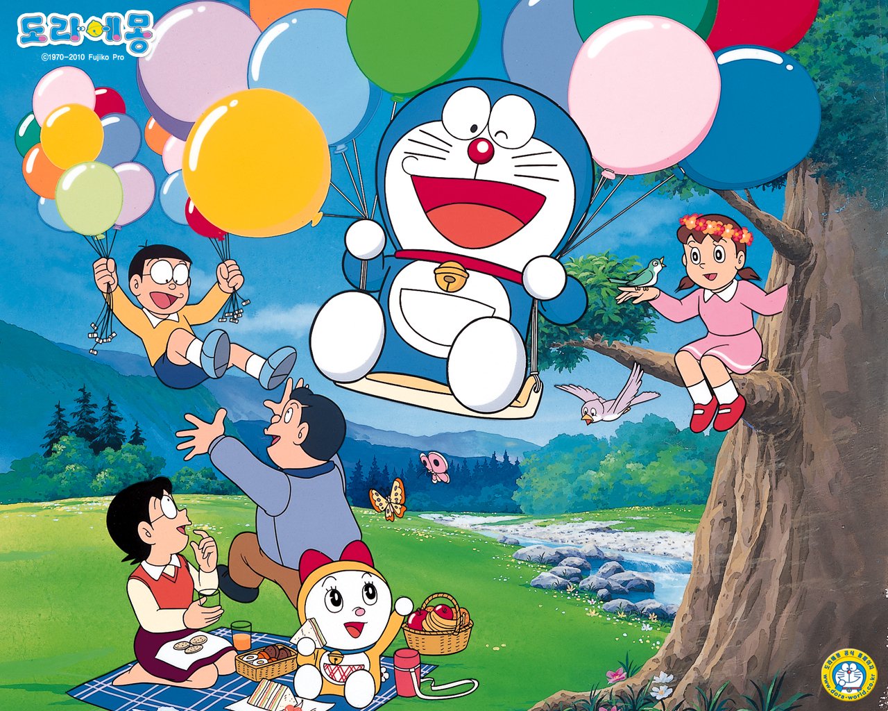Doraemon and Friends: A Colorful Day of Fun