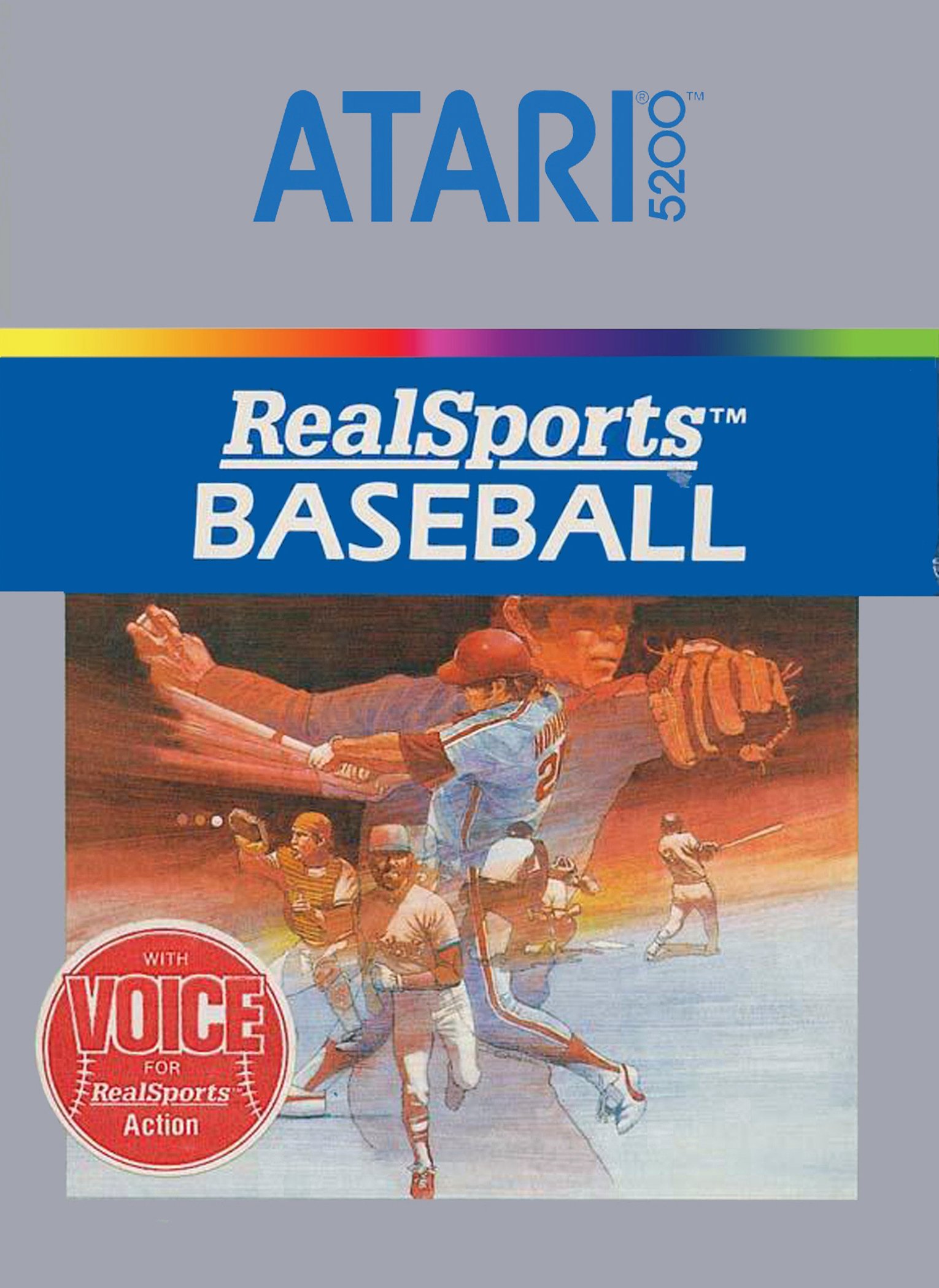 RealSports Baseball Video Game Box Art - ID: 50216 - Image Abyss
