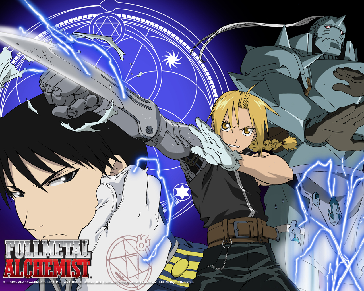 Epic Moments from Fullmetal Alchemist: Roy Mustang, Edward & Alphonse Elric