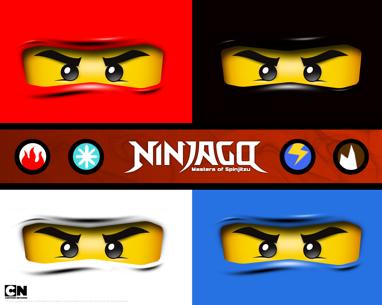 Ninjago Heroes Unite: Jay, Zane, Cole, and Kai