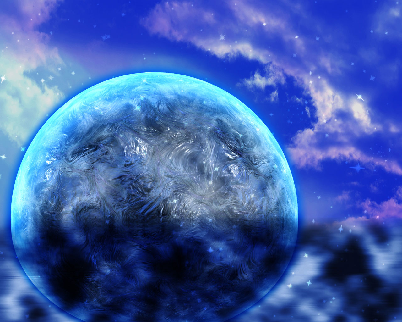 Celestial Frontier: The Enigmatic Sci-Fi Planet