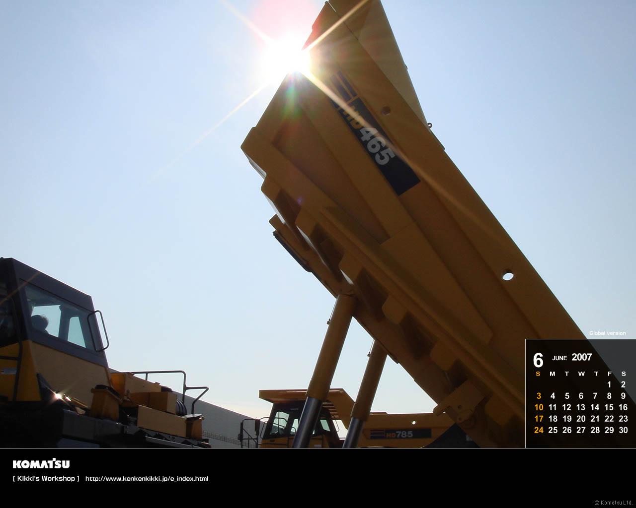 Download Vehicle Komatsu HD465 Dump Truck Image