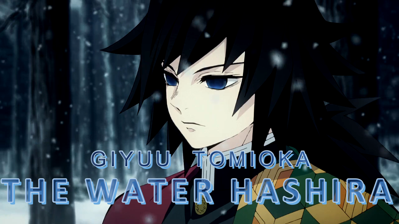 A PIC OF WATER HASIRA I.E GIYUU TOMIOKA by SIMPLE X