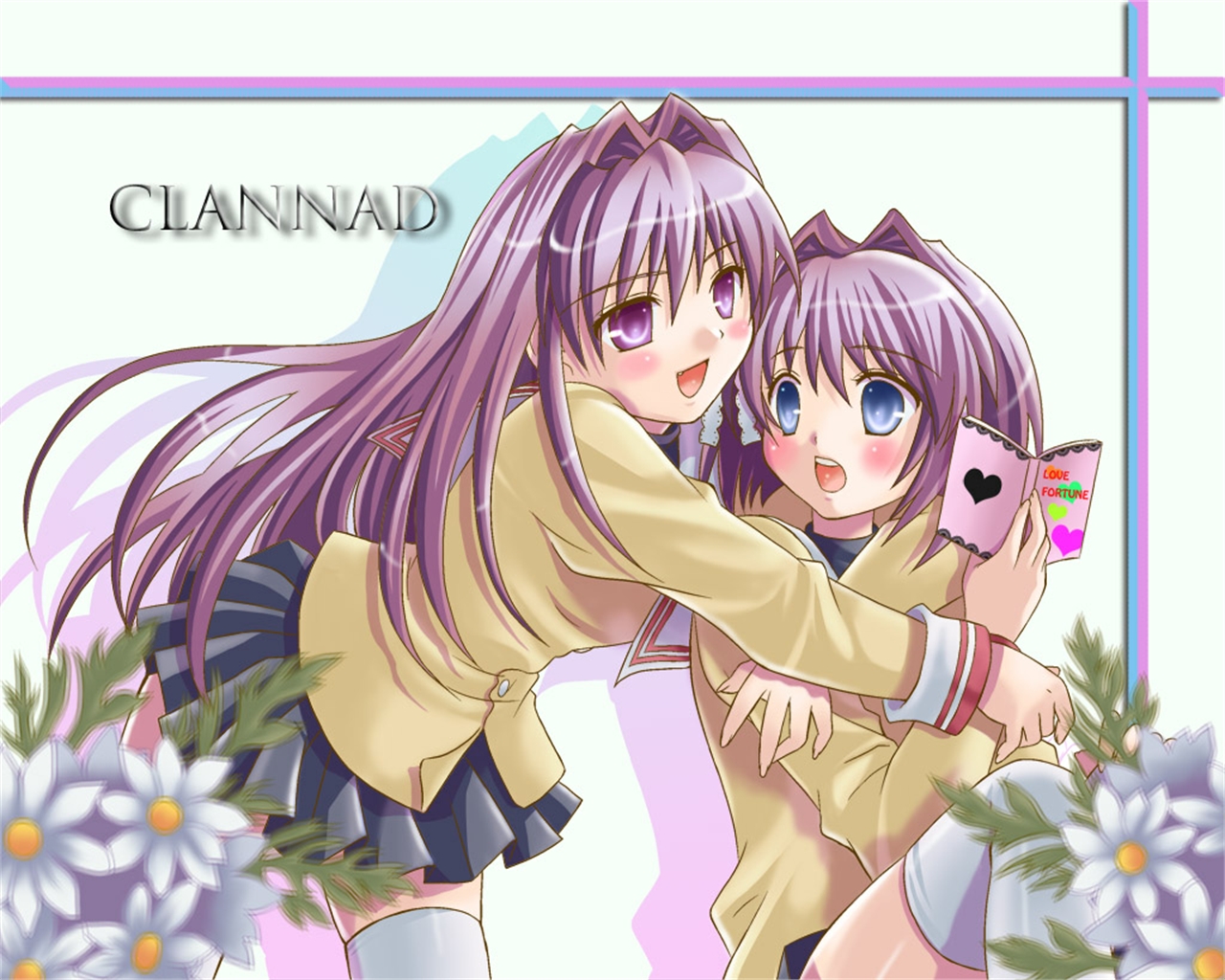 Download Kyou Fujibayashi Ryou Fujibayashi Anime Clannad Image