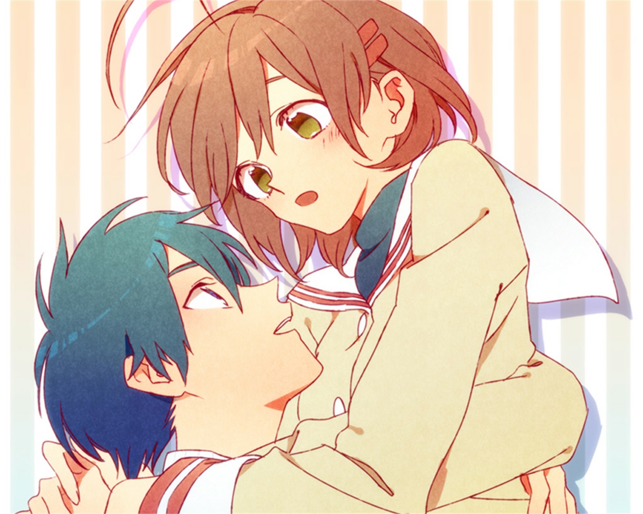 Download Tomoya Okazaki Nagisa Furukawa Anime Clannad Image