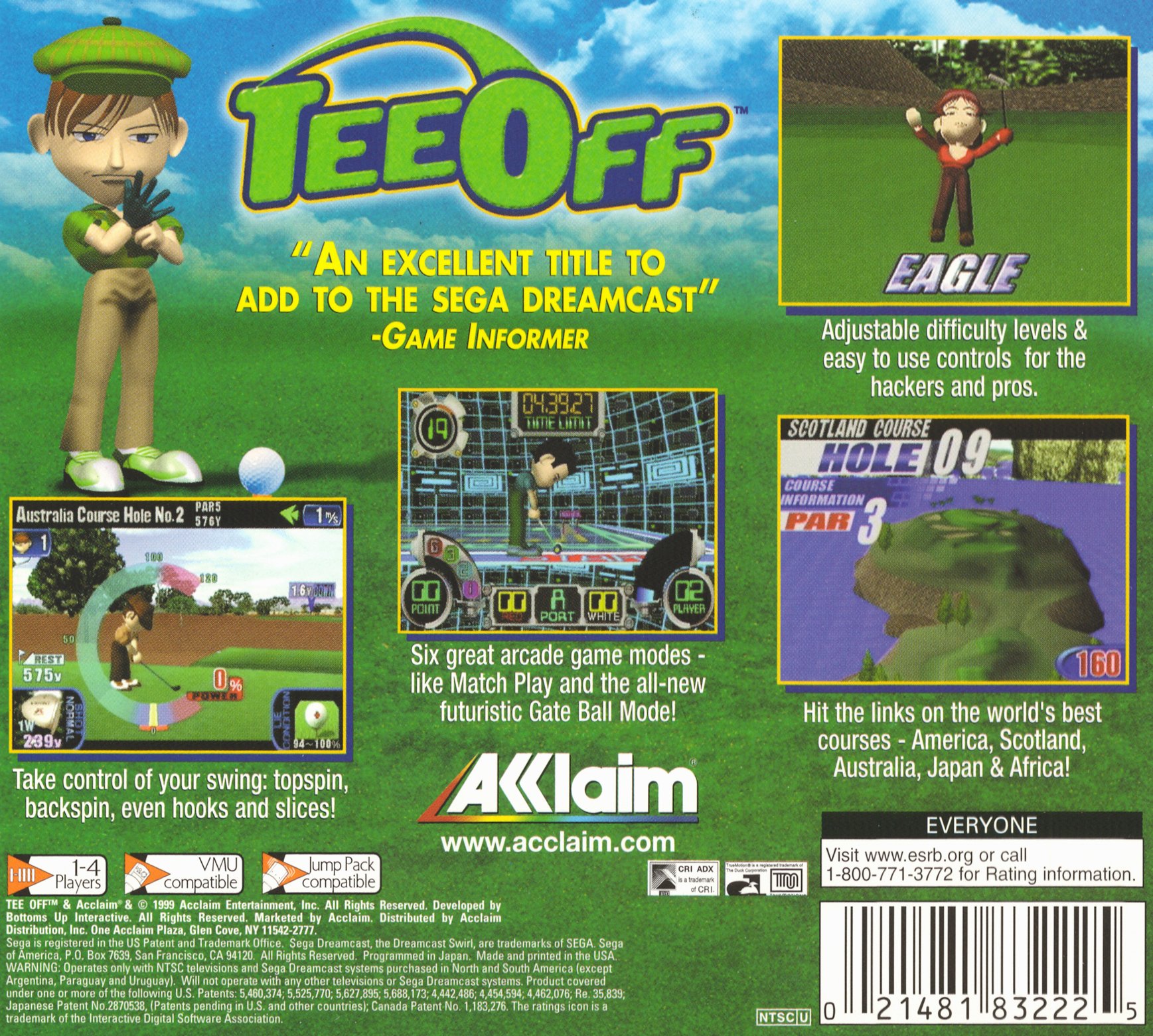 Download Video Game Tee Off Image