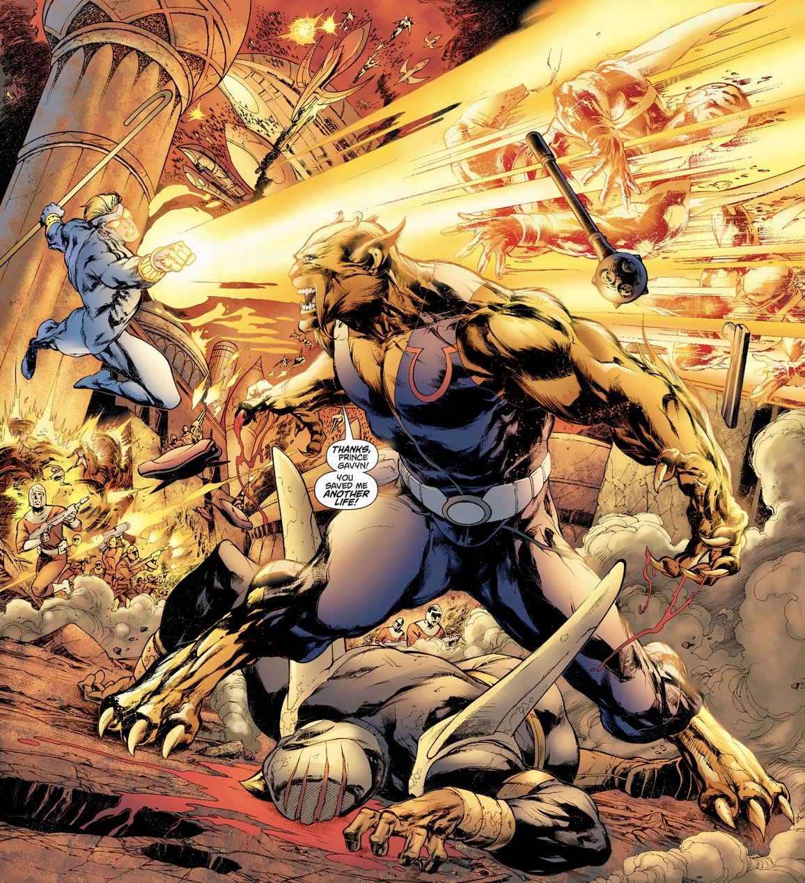 Download Tigorr (DC Comics) Comic Rann-Thanagar War Image