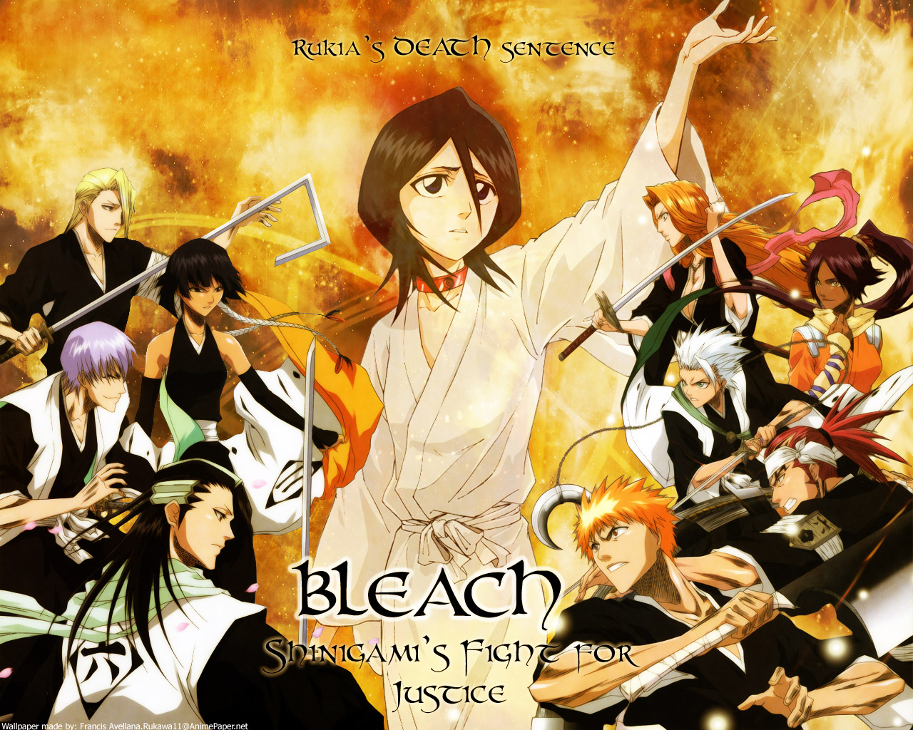 Download Renji Abarai Tōshirō Hitsugaya Yoruichi Shihôin Rangiku ...