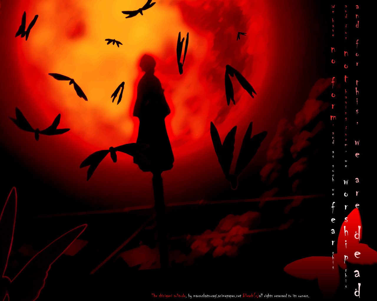 Rukia Kuchiki: Shadows of Bleach Under the Crimson Moon