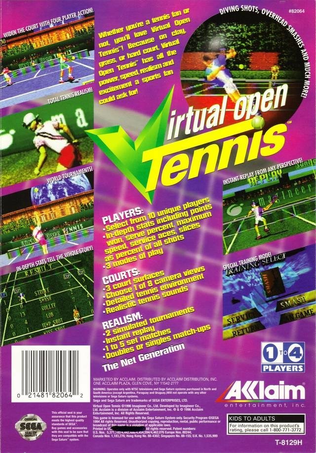 Virtual Open Tennis - Desktop Wallpapers, Phone Wallpaper, PFP, Gifs ...