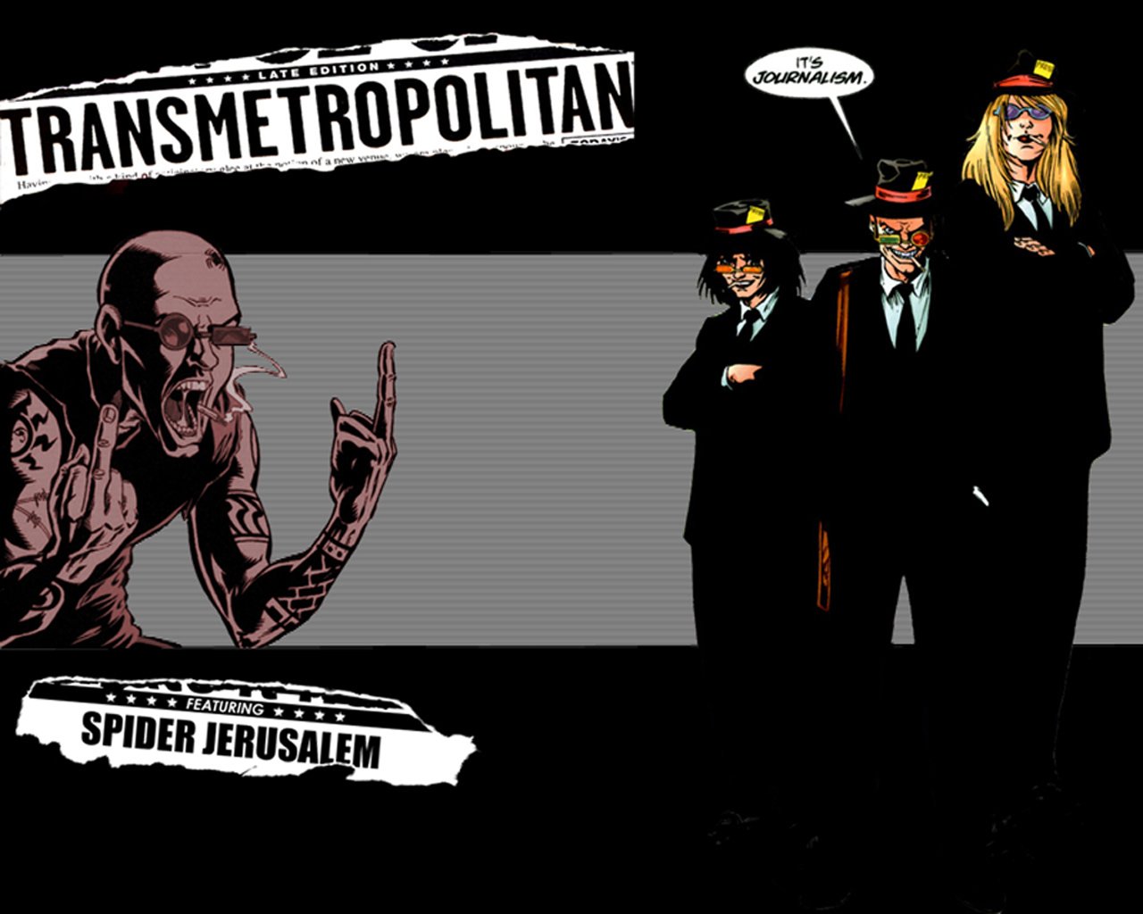 Download Comic Transmetropolitan Image