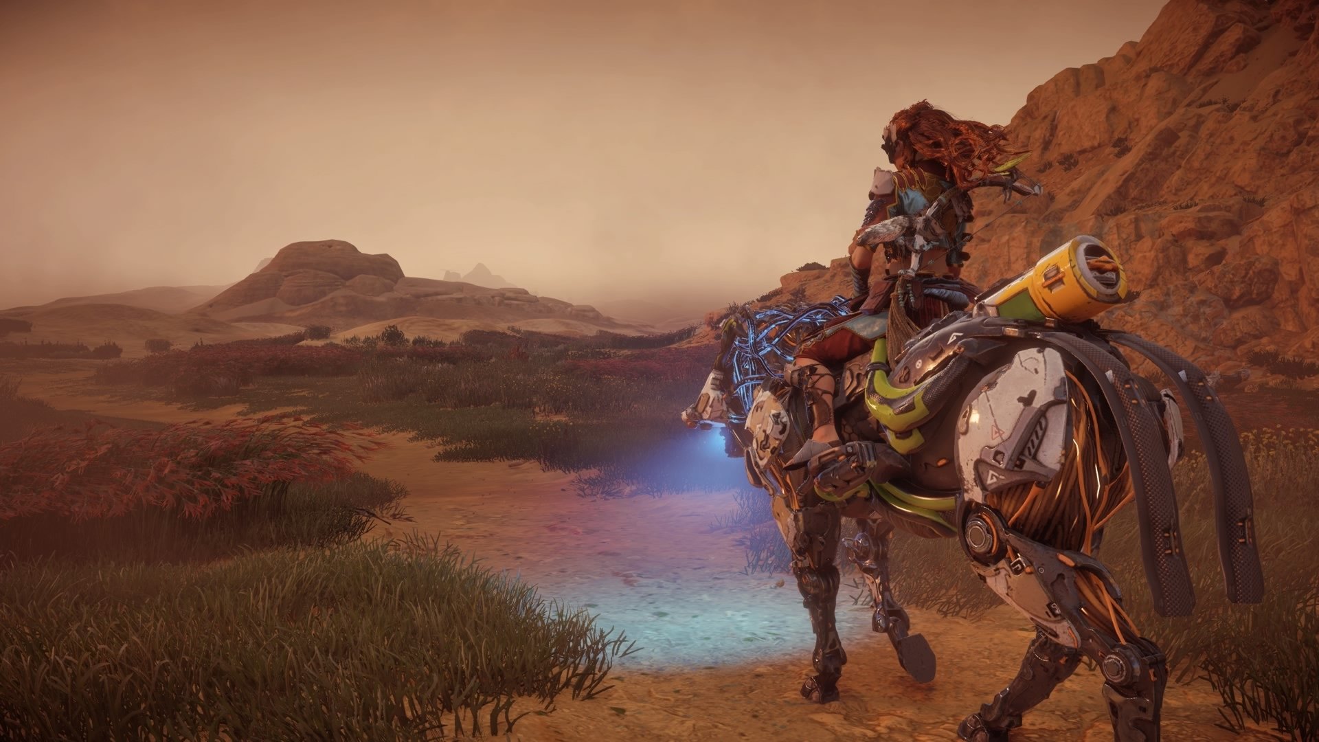 Aloy alone by Jeager9