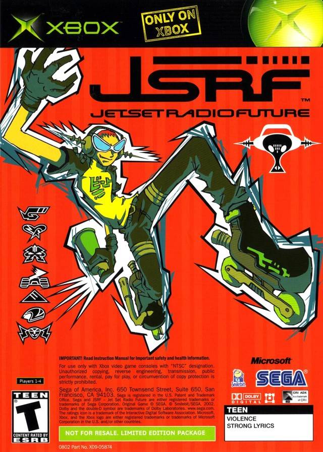 Sega GT 2002 / Jet Set Radio Future Picture - Image Abyss