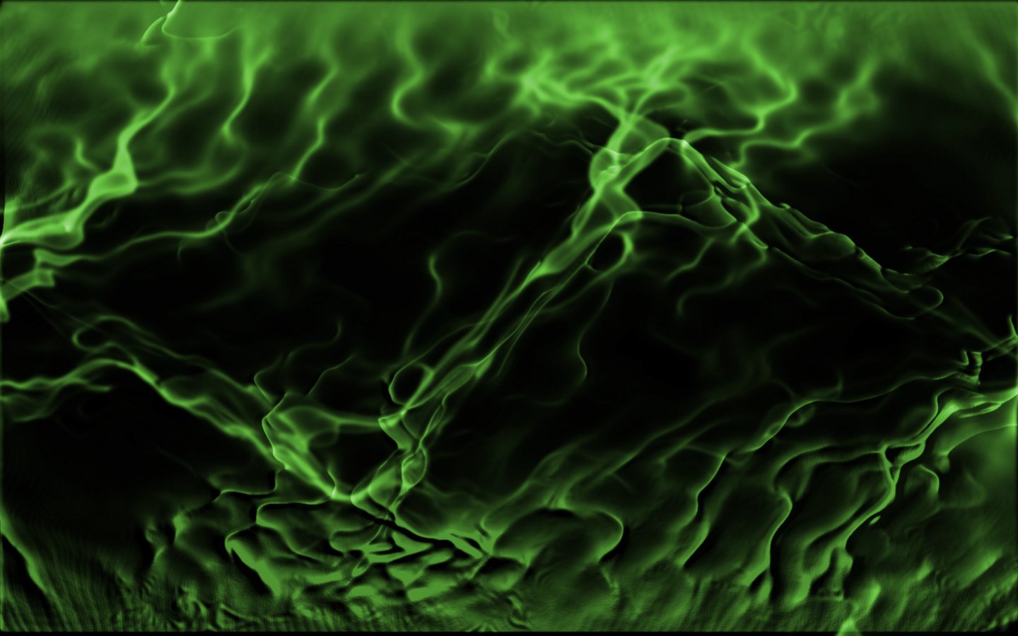Abstract Green Glow
