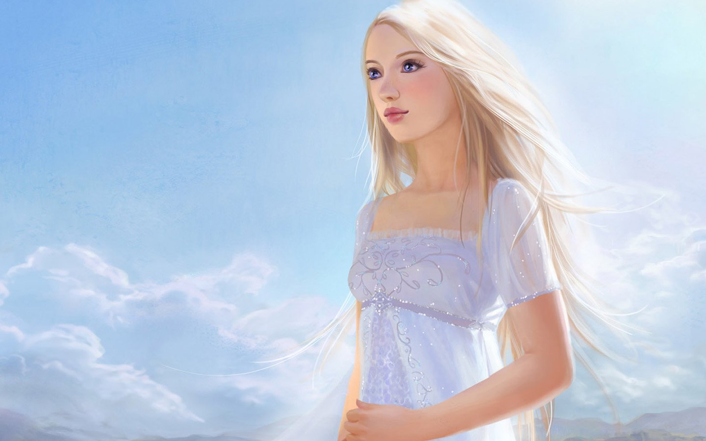 Graceful Serenity: An Artistic Portrait of a Woman