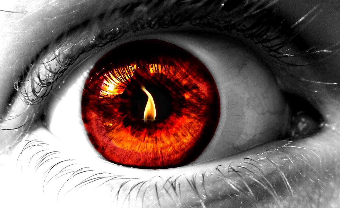 Fiery Vision: An Artistic Eye