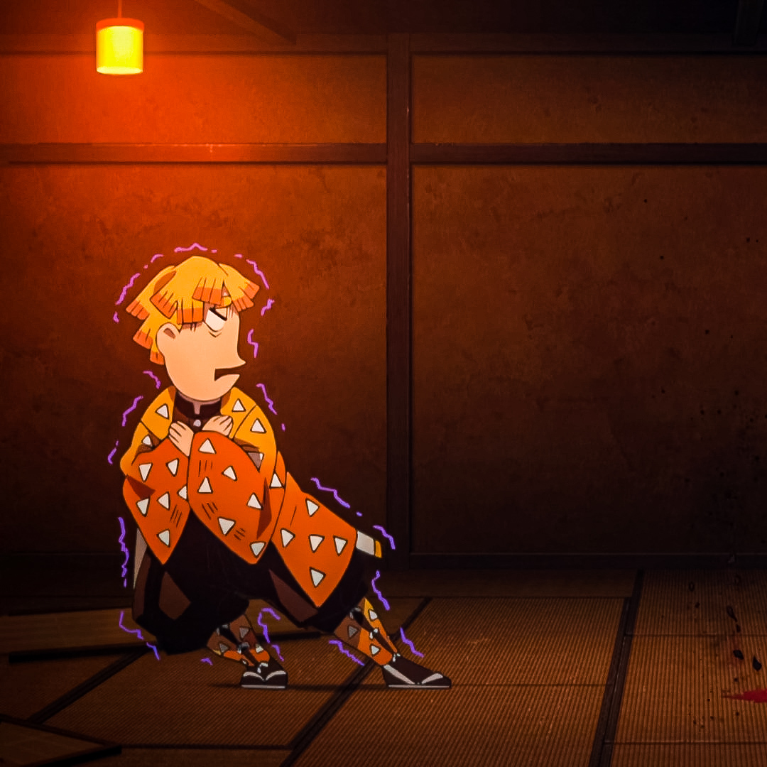 Download Zenitsu Agatsuma Anime Demon Slayer: Kimetsu No Yaiba Image